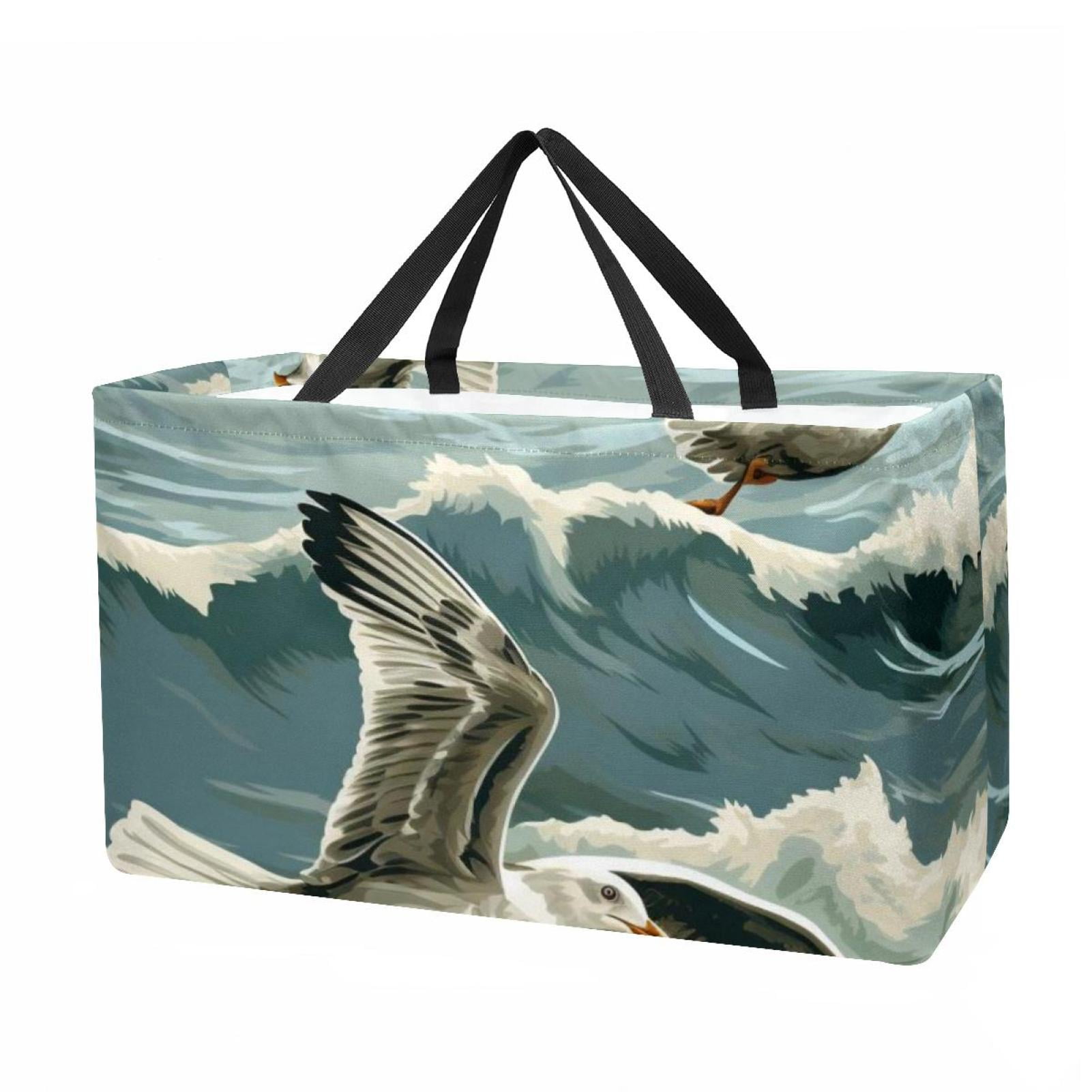 Seagull Versatile Oxford Cloth Reusable Storage Box - Foldable, Large ...