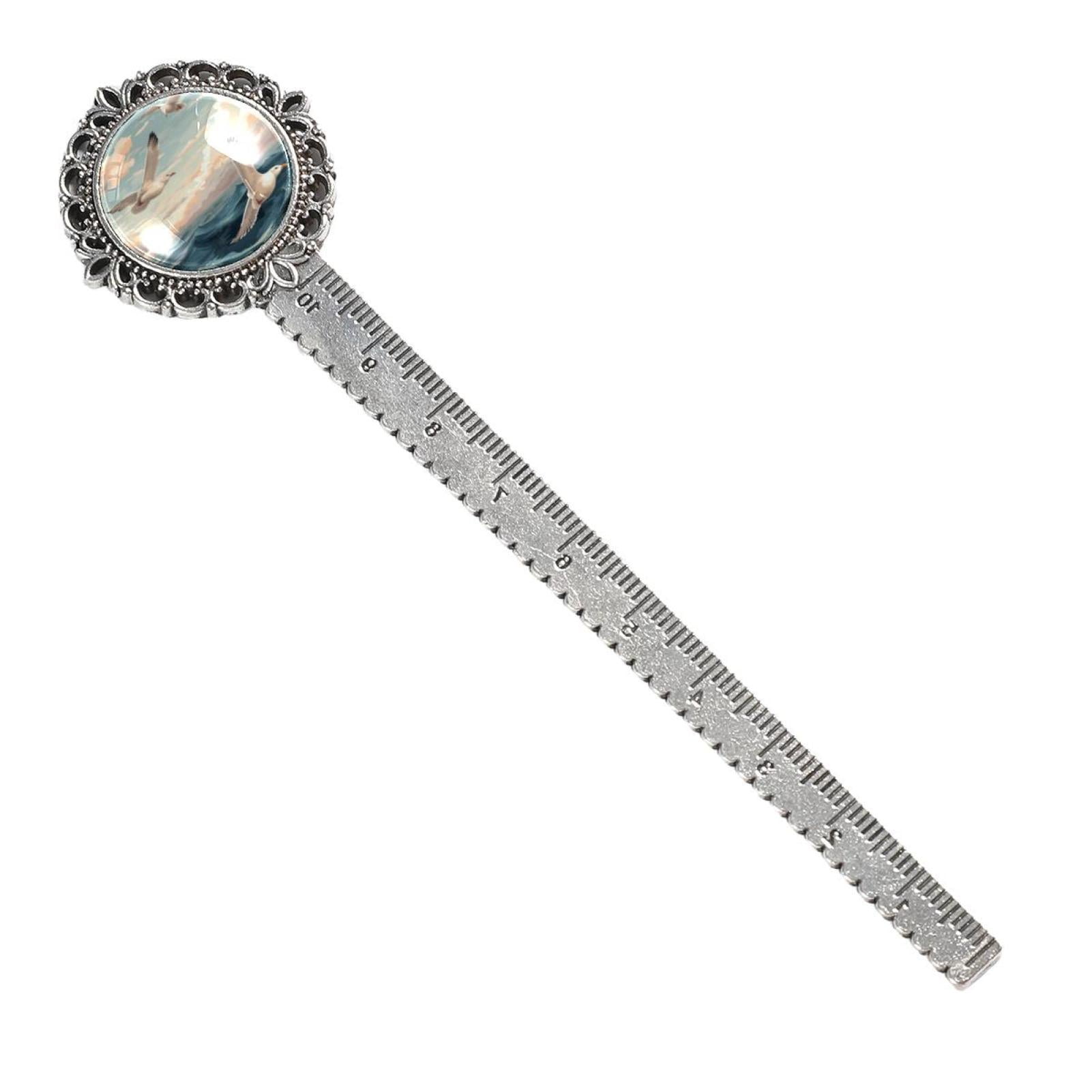 Seagull Vintage Silver Lace-Edged Bookmark - Book Markers, Book ...