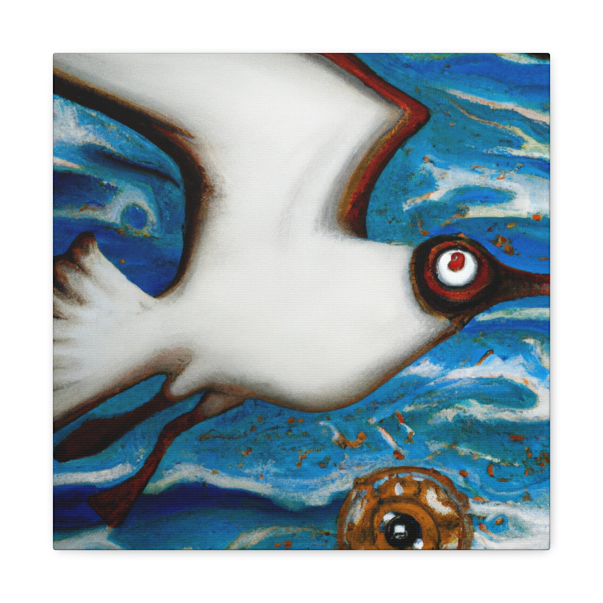 "Seagull in Heaven's Light" - Canvas - Walmart.com