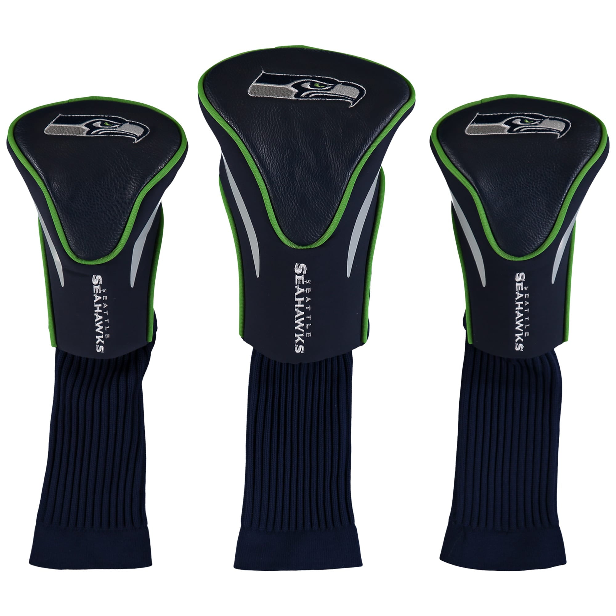 Seattle Seahawks 3-Pack Contour Golf Club Head Covers - Walmart.com