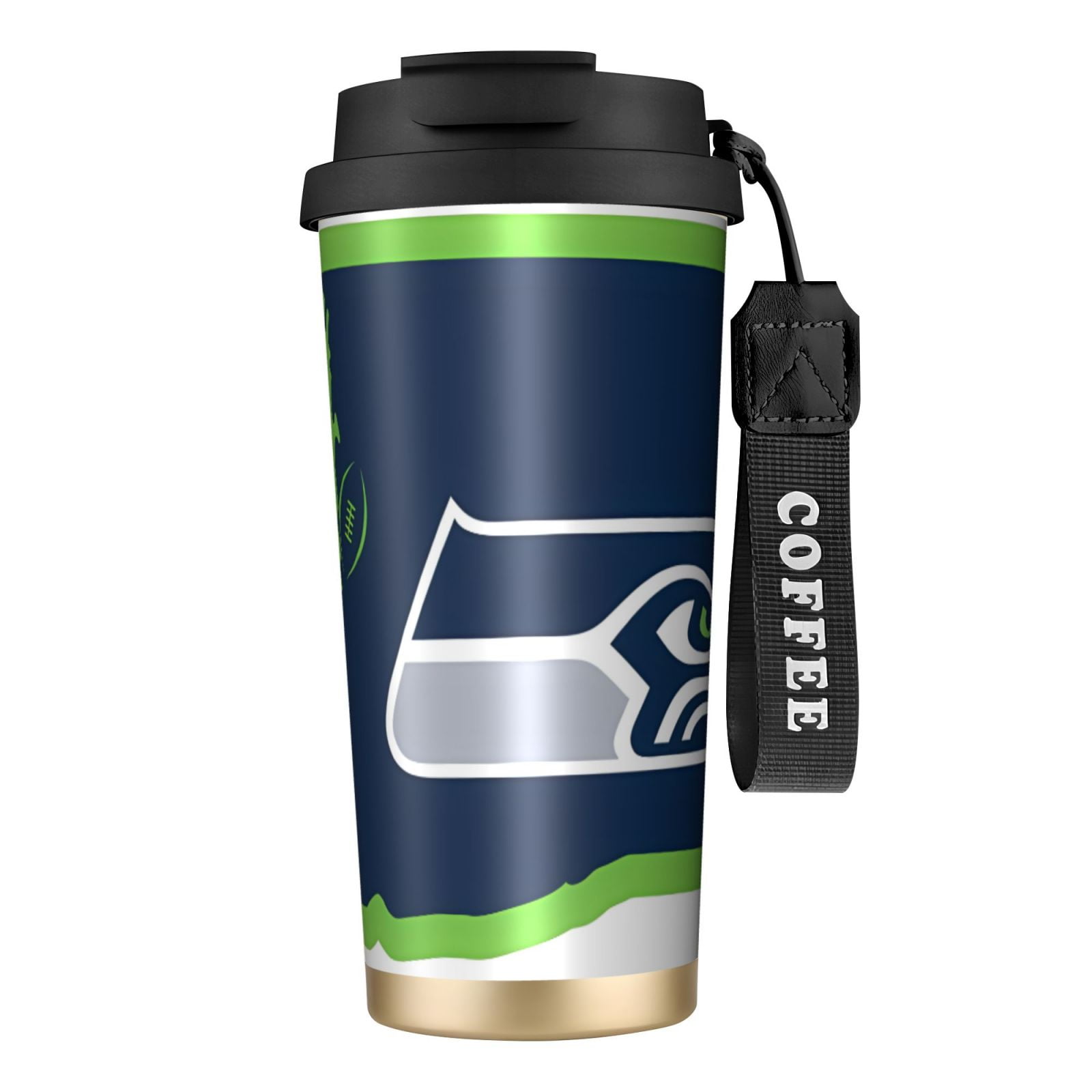 Seahawks 316 Stainless Steel Coffee Cup Football Team Insulated Travel ...
