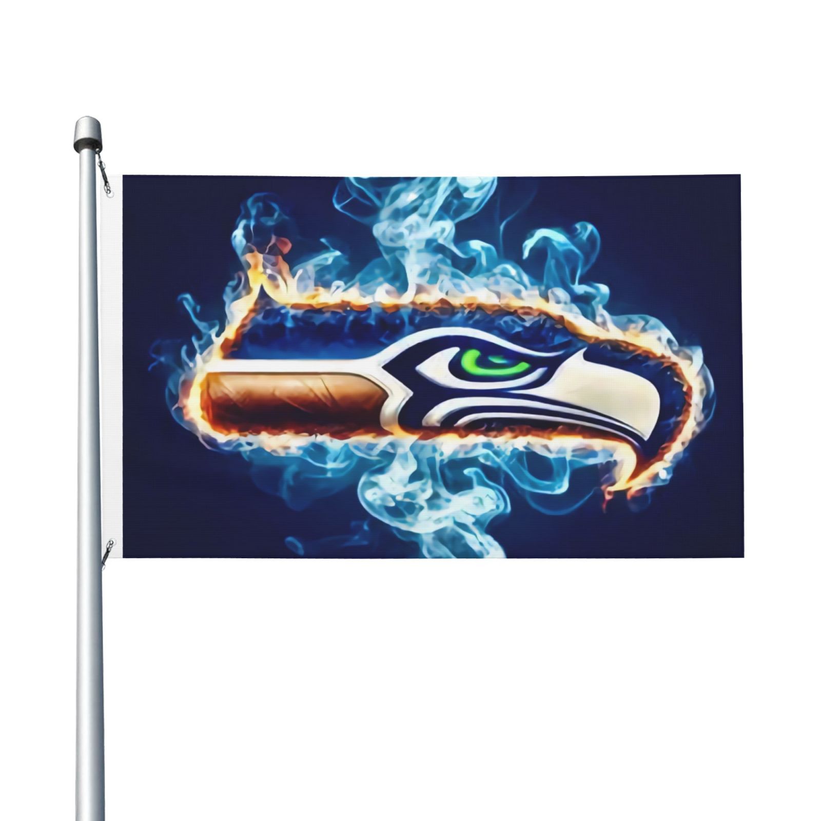Seahawks Flag 3x5FT Outdoor Double Sided Heavy Duty Polyester Flags ...