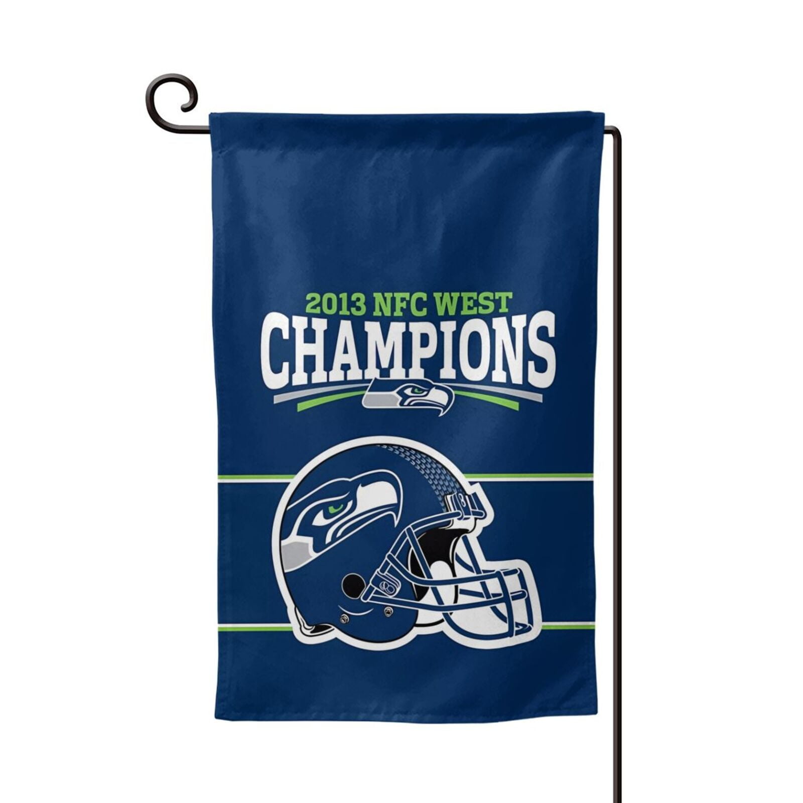 Seahawks Football Fans Double Sided Garden Banner flags Sharp Corner ...