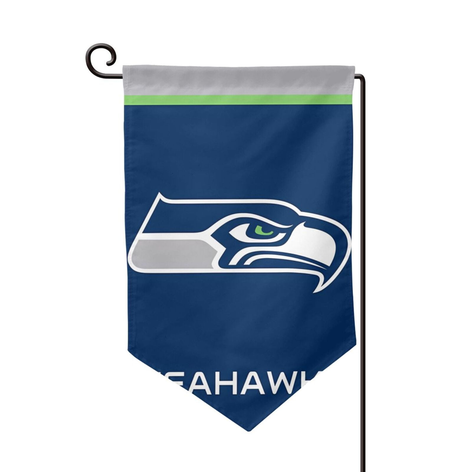 Seahawks Football Fans Double Sided Garden Banner flags Sharp Corner ...