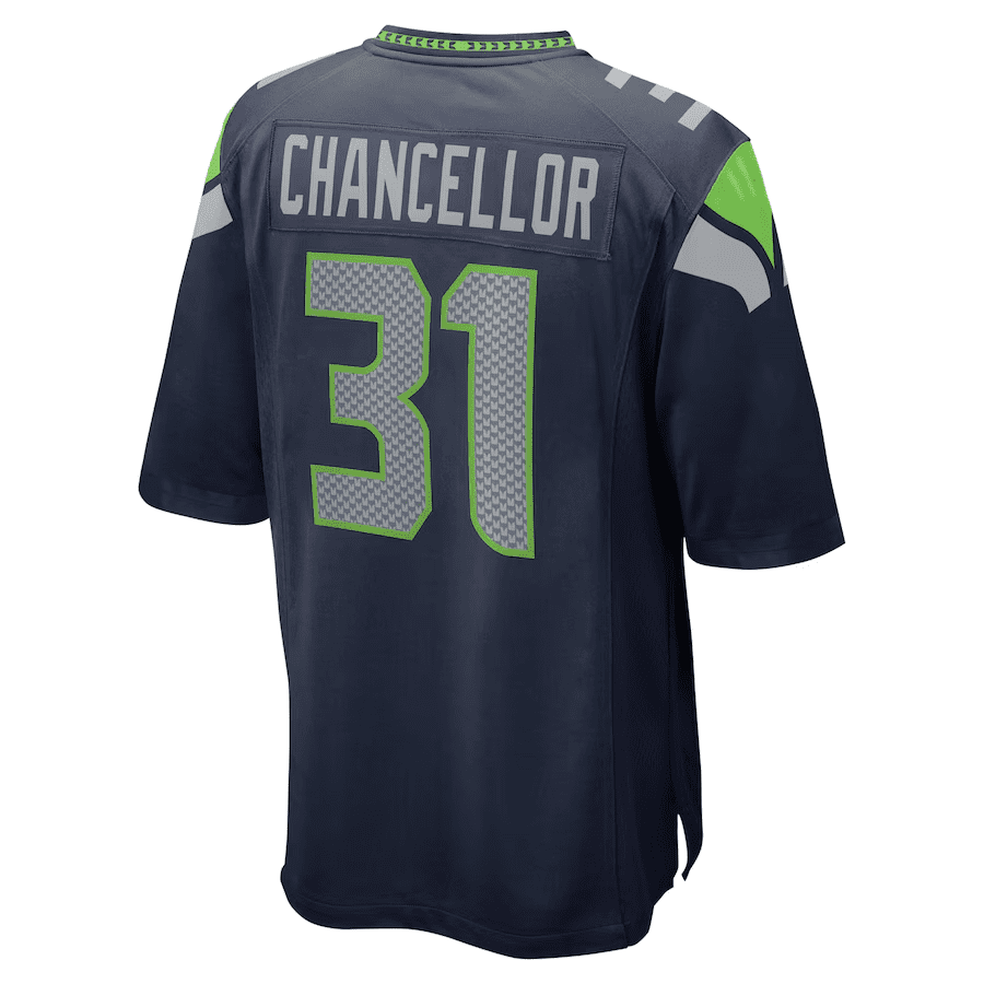 Seahawks Football Shirt Kam Chancellor#31 Sports Team Game Fans For Men ...