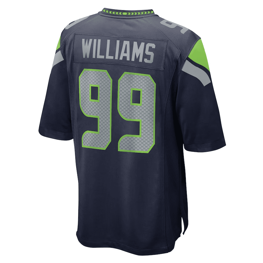 Seahawks Football Shirt Leonard Williams#99 Sports Team Game Fans For ...