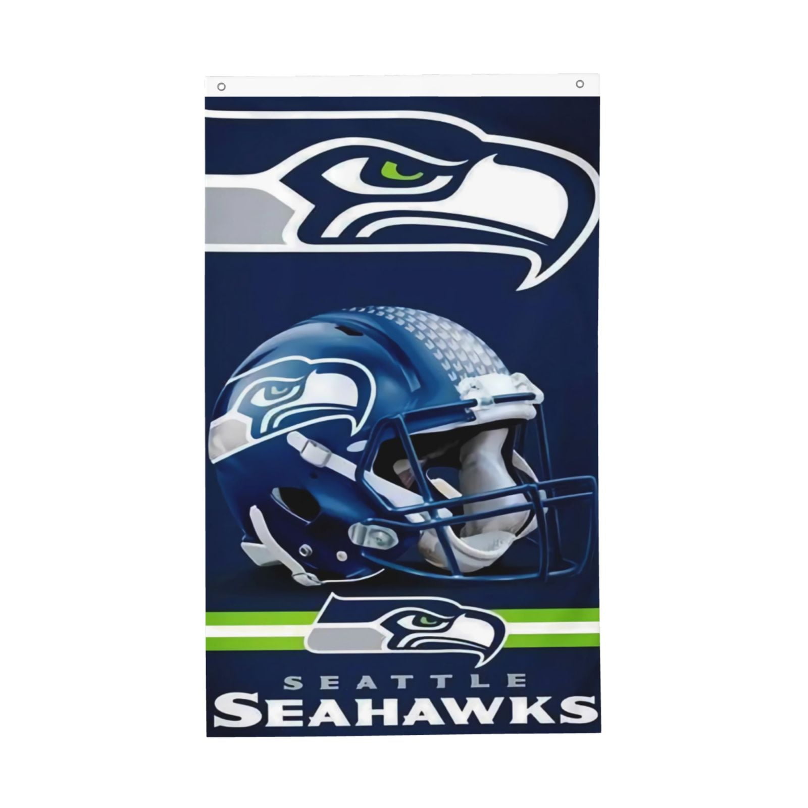 Seahawks Football Team Double Sided Support Flag 3x5ft Flag ...