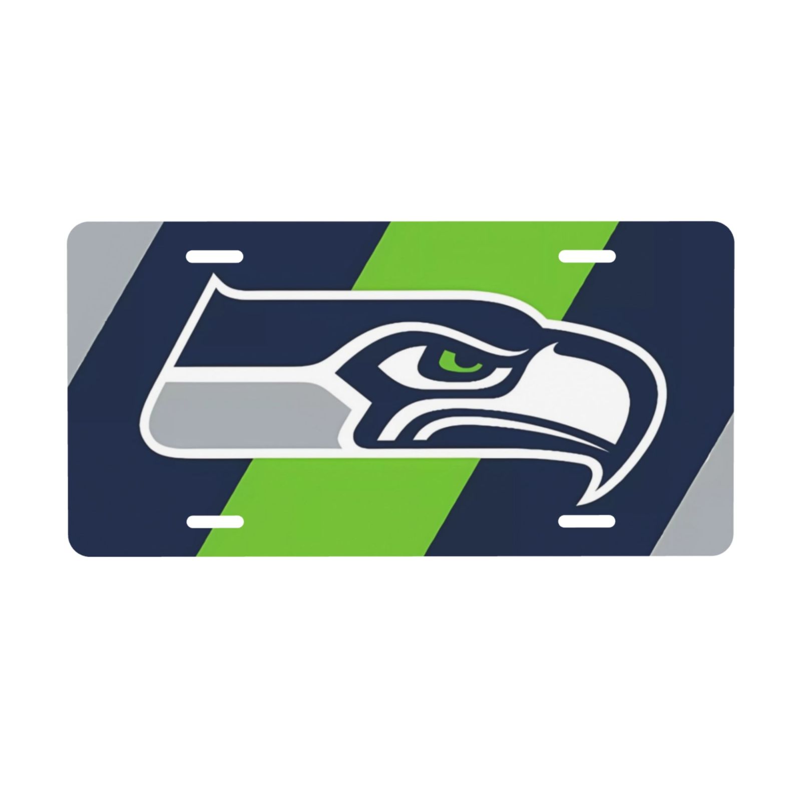 Seahawks Football Team Fans License Plate Decorative Metal Car Tag ...