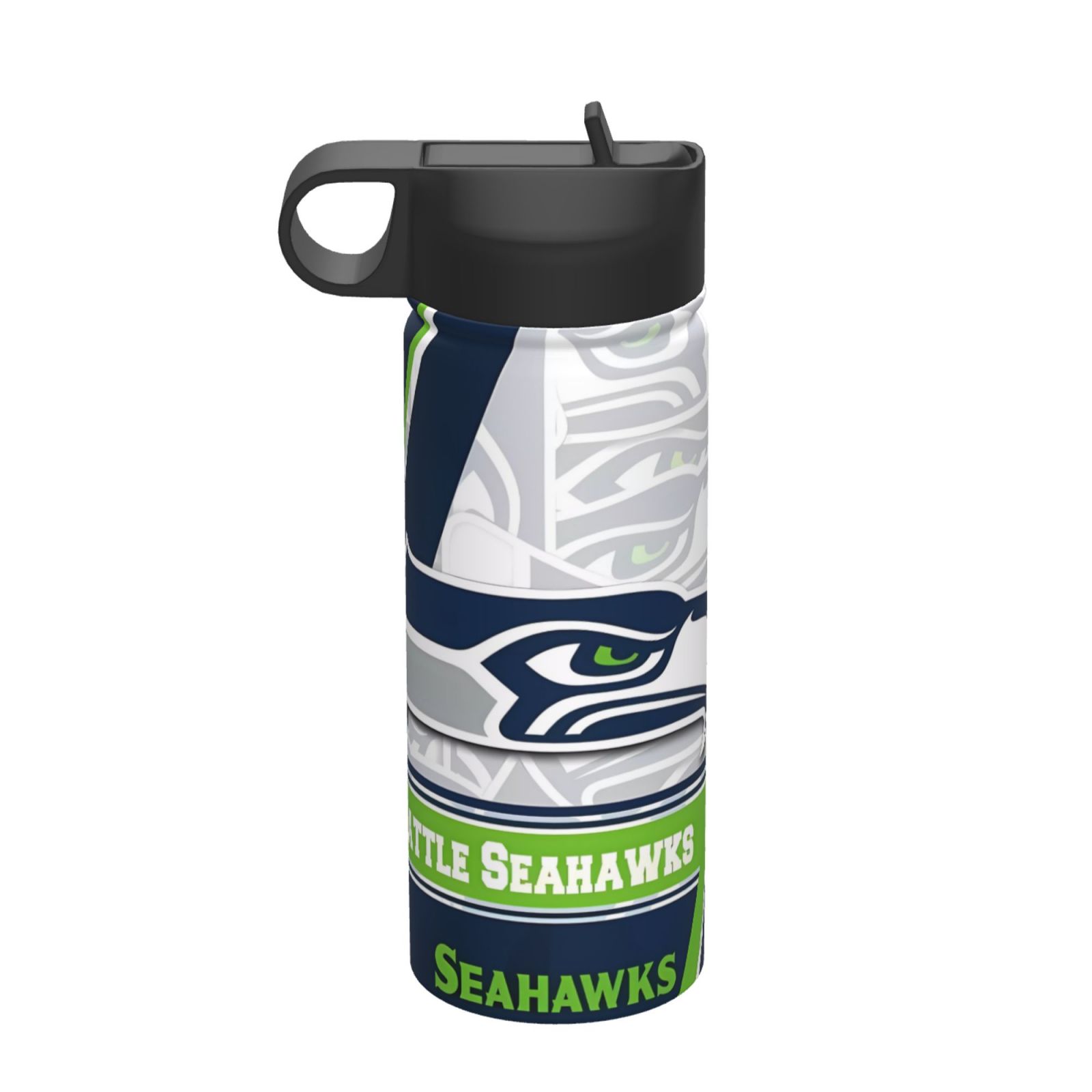 Seahawks Football Team Sports Insulated Water Bottle Stainless Steel ...