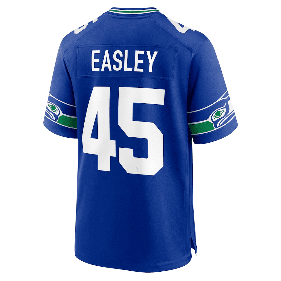 Seahawks Men's Home Limited Kenny Easley#45 Fans short sleeve Game ...
