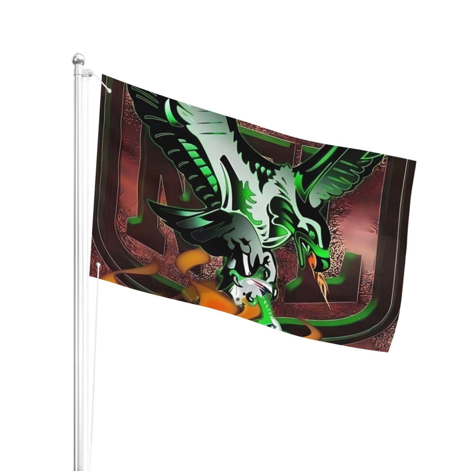 Seahawks Three Layer personalized Double Sided Flag Football Fans ...