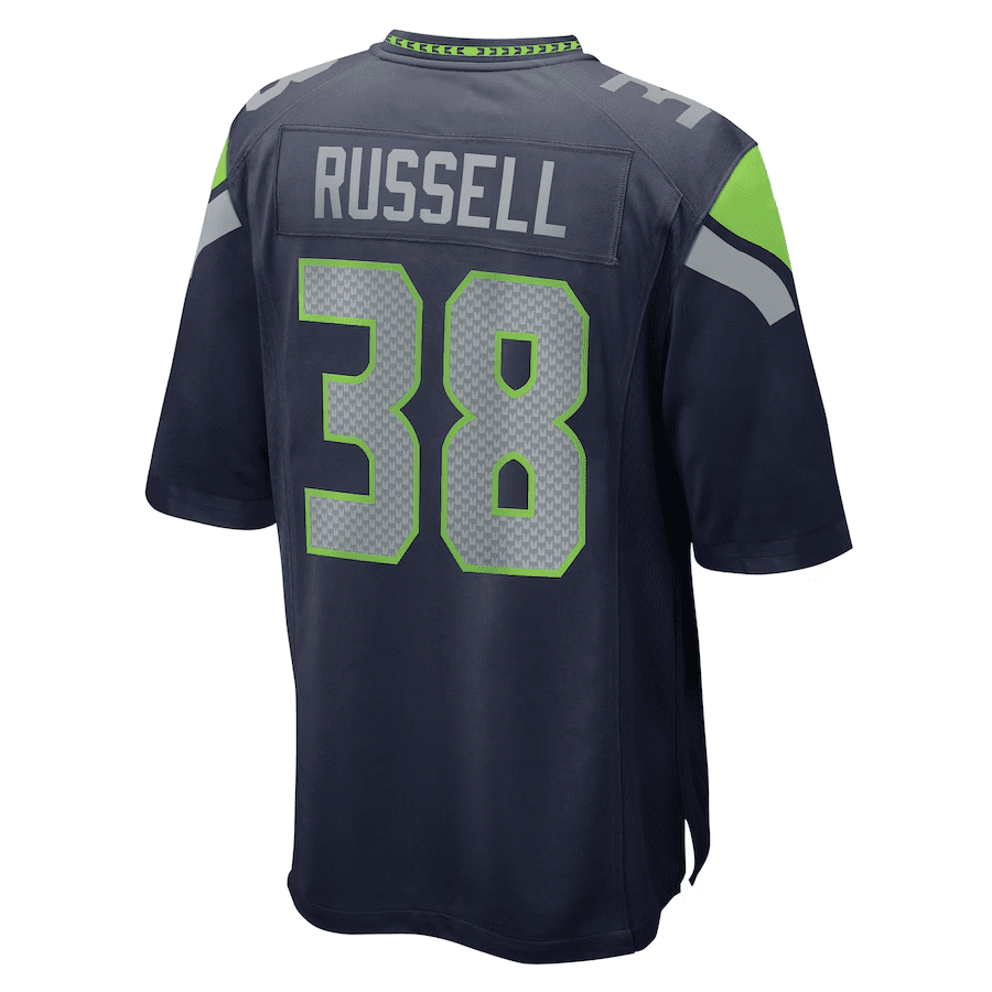 Seahawks Youth Home Limited Brady Russel#38 Fans short sleeve Game ...