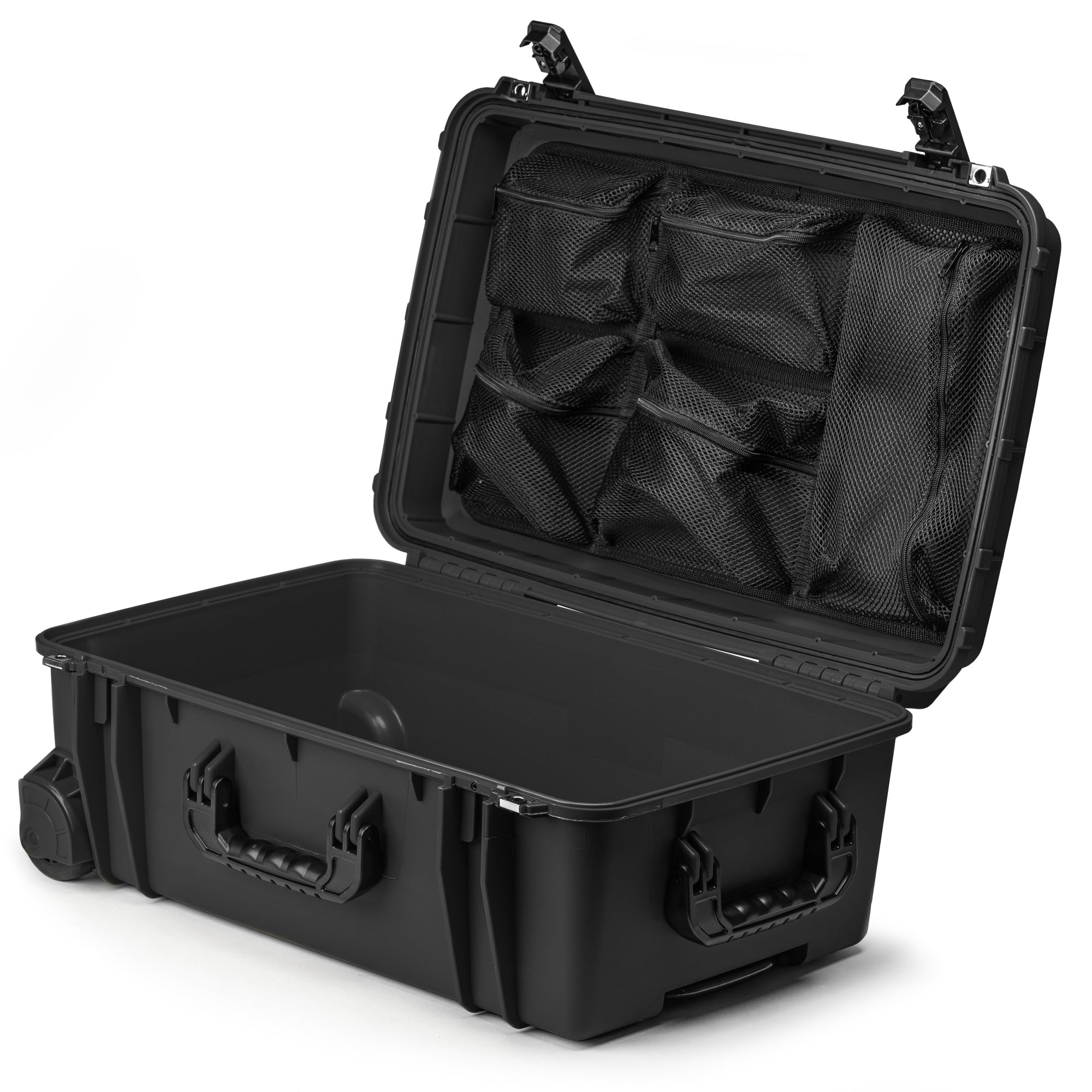 Seahorse 920 Heavy Duty Protective Midsize Travel Case W/ Lid Organizer ...