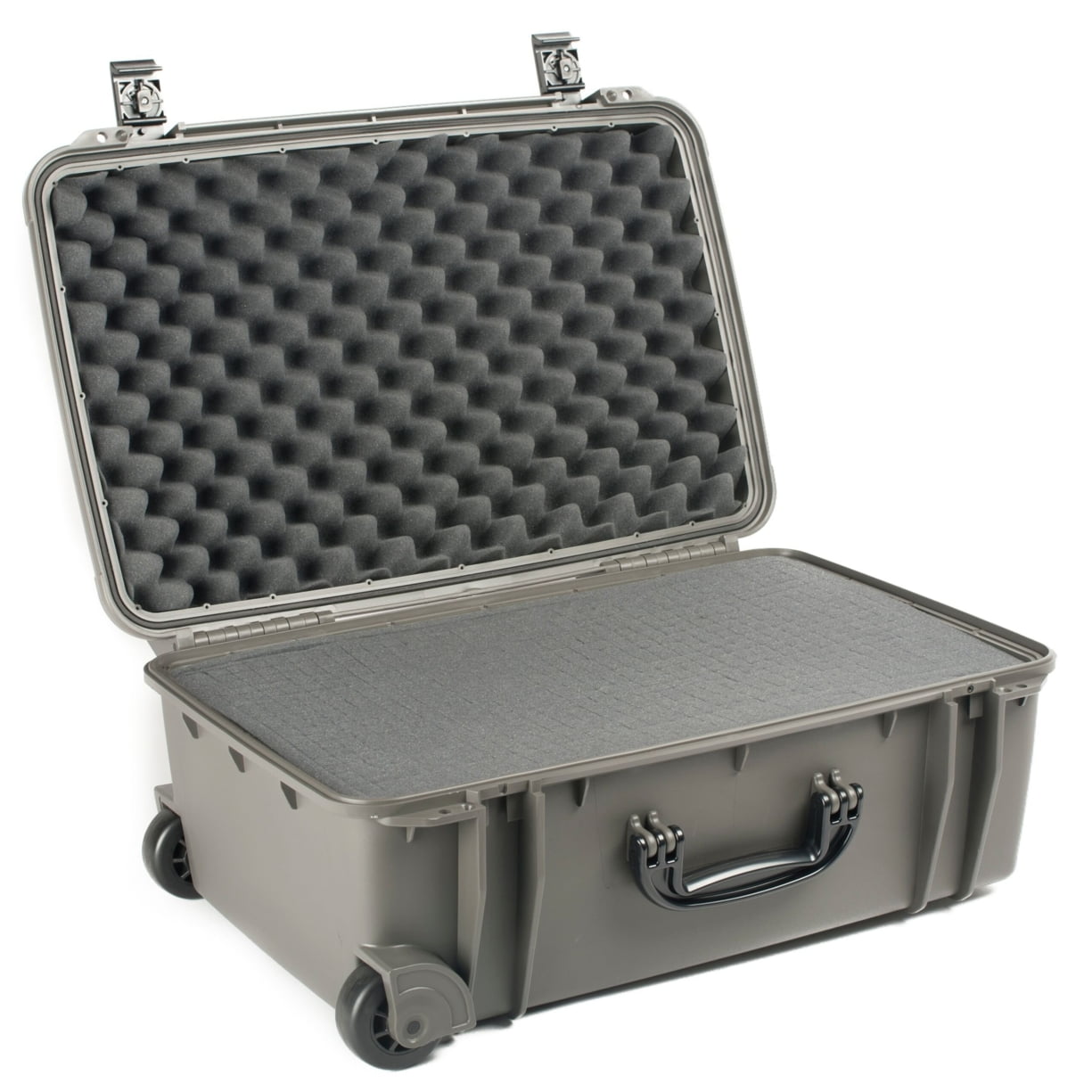 Seahorse 920 Wheeled Case with Foam- Gunmetal Gray - Walmart.com