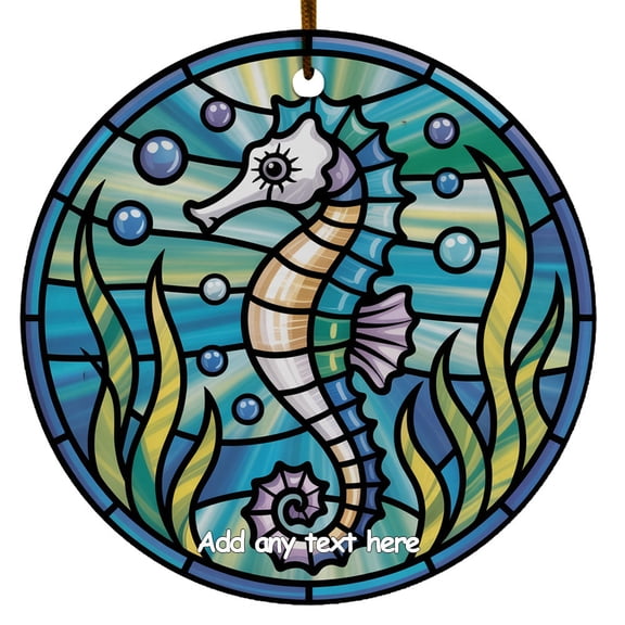 Ceramic Seahorse