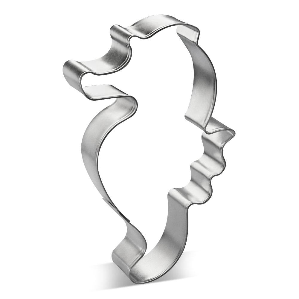Seahorse Cookie Cutter 4.5 in B1539 - Foose Cookie Cutters - USA Tin ...