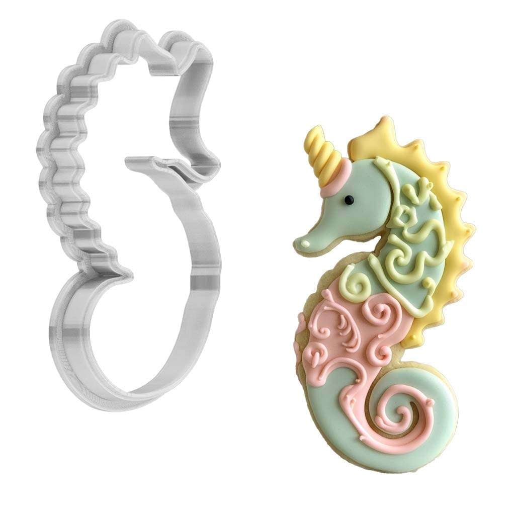 Seahorse Cookie Cutter 4 Inch Made in USA by WONDERTORY - Walmart.com