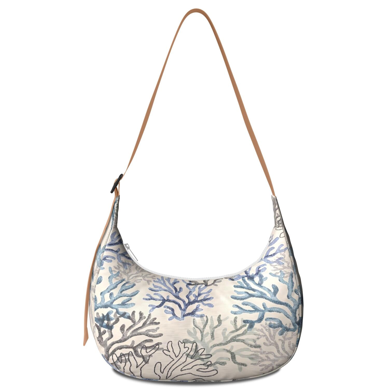 Seahorse Crossbody Bag with Starfish Beach Seashells, Ocean Creatures ...