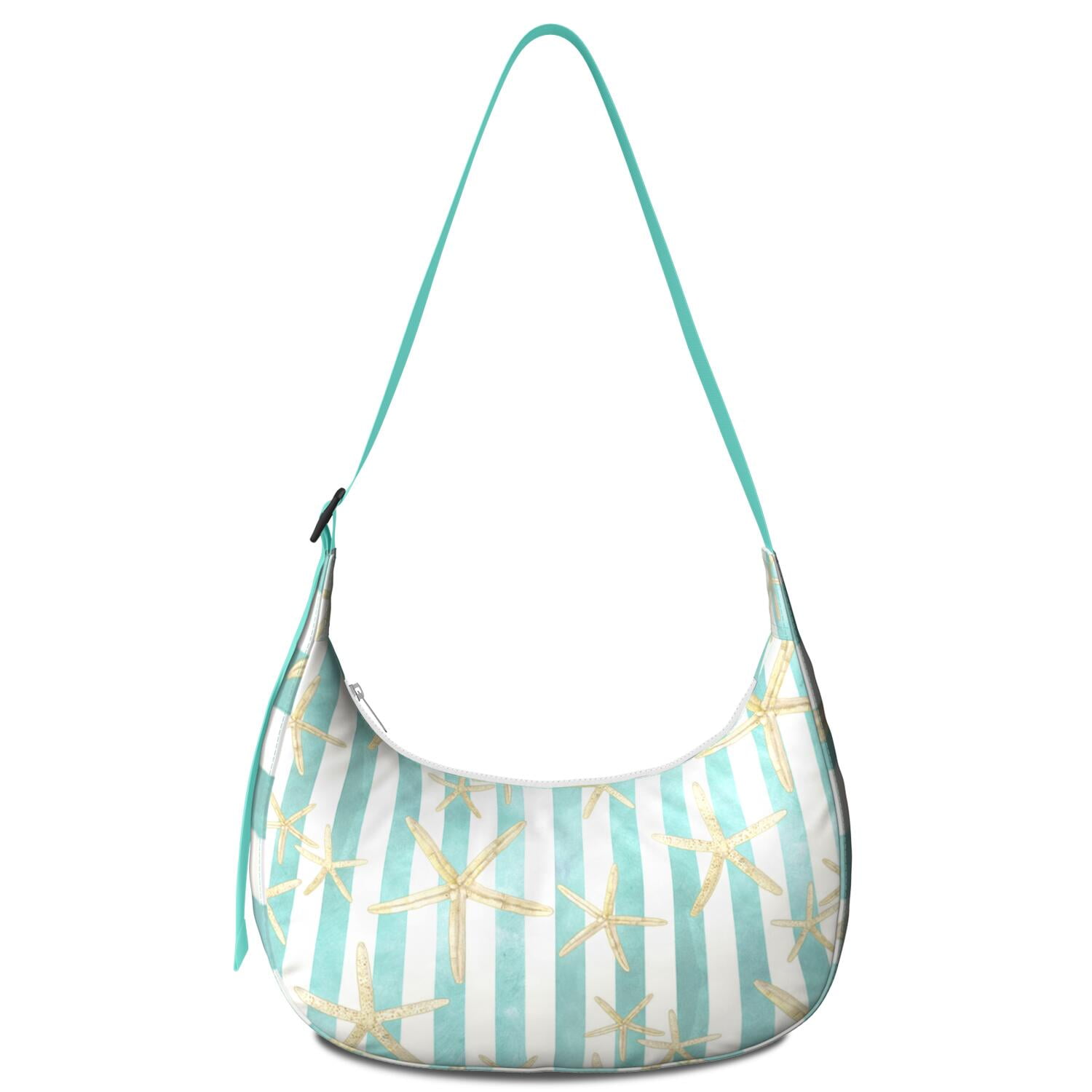 Seahorse Crossbody Bag with Starfish Beach Seashells, Ocean Creatures ...