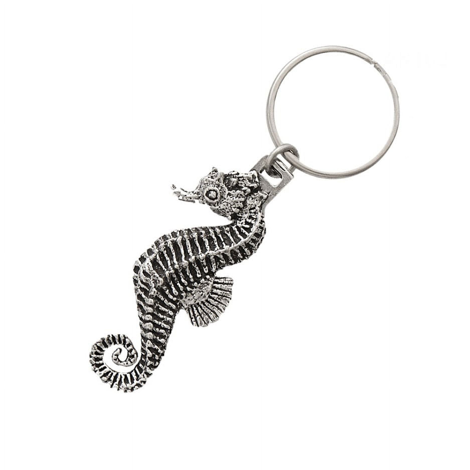 Seahorse Keychain, Nautical, Ocean, Key Fob, Key Ring, Keys, Zipper ...