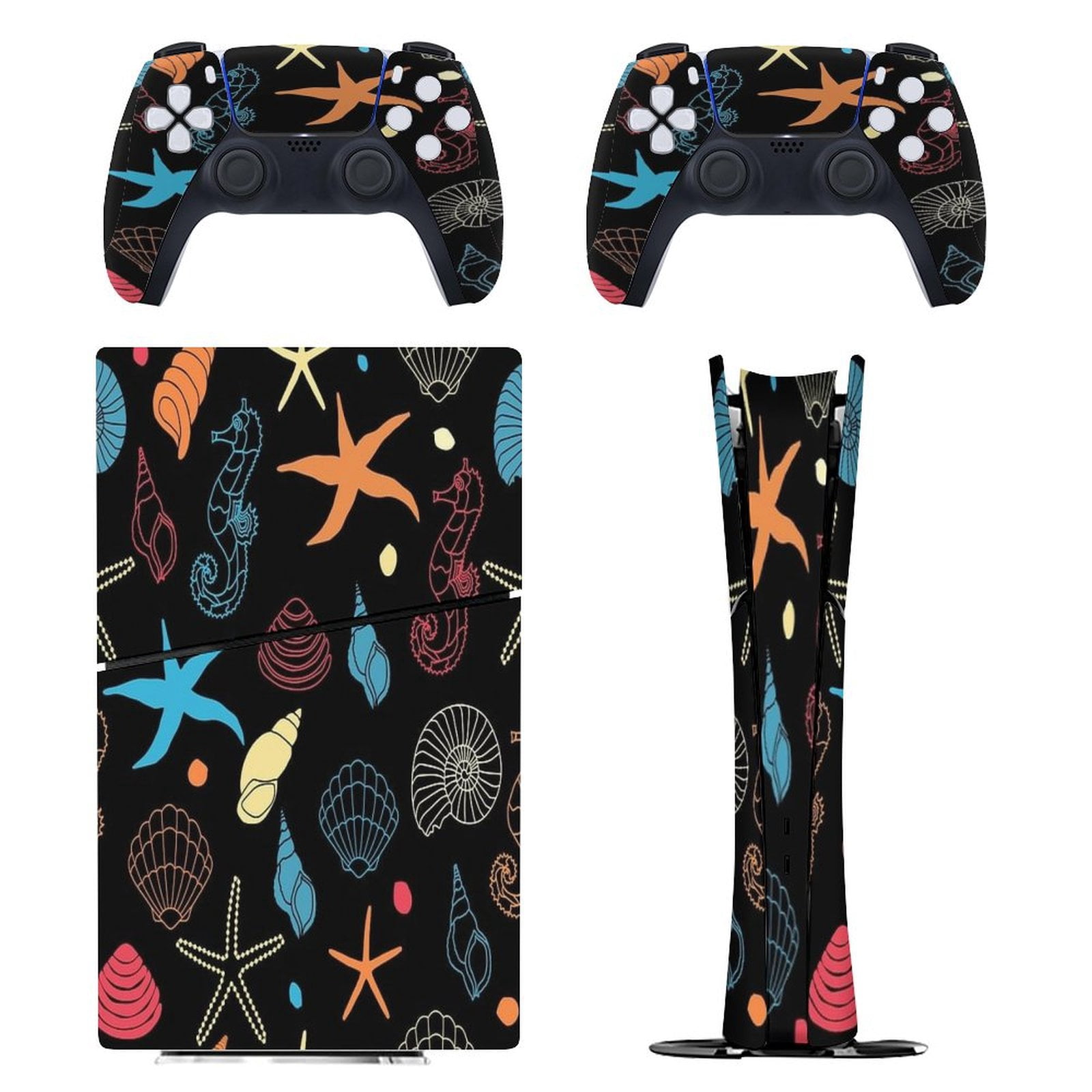 Seahorse PS5/PS5 Slim Digital Disc Skin Sticker For Console And ...