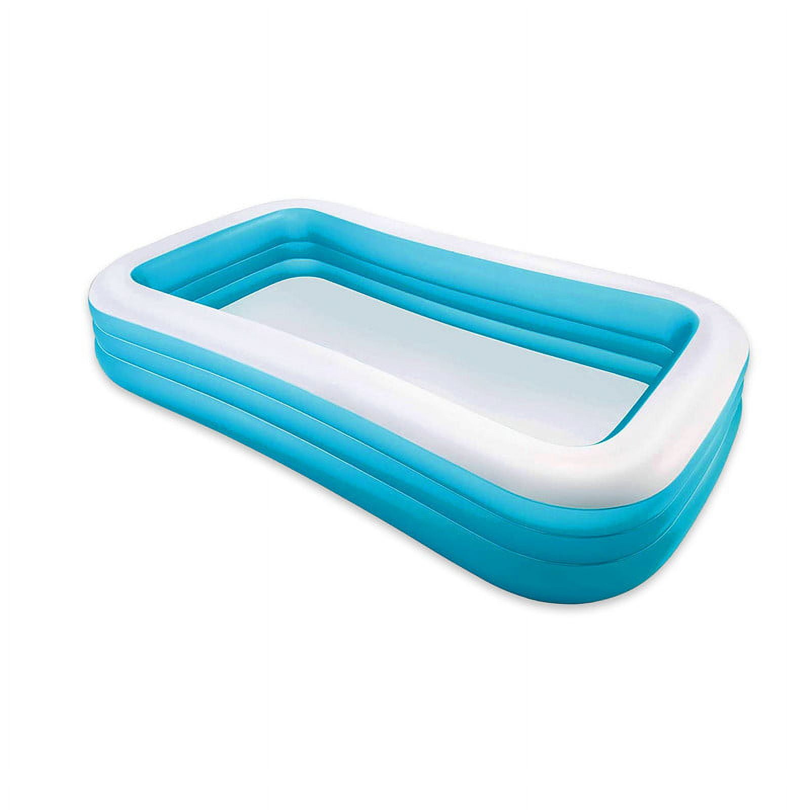 Seaich Inflatable Pool for Adults and Kids | 10' x 6' x 22" Large ...