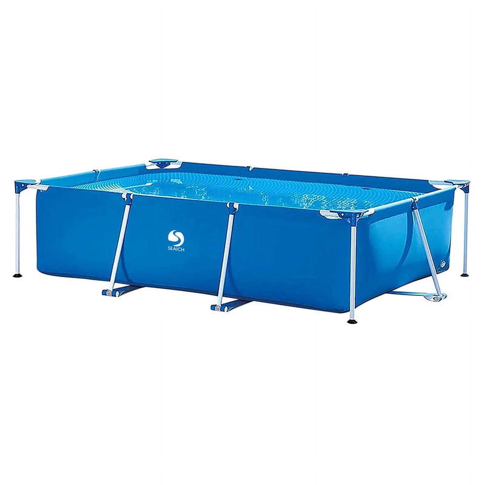 Seaich Metal Frame Above Ground Pool Rectangle 30” 30” - Walmart.com