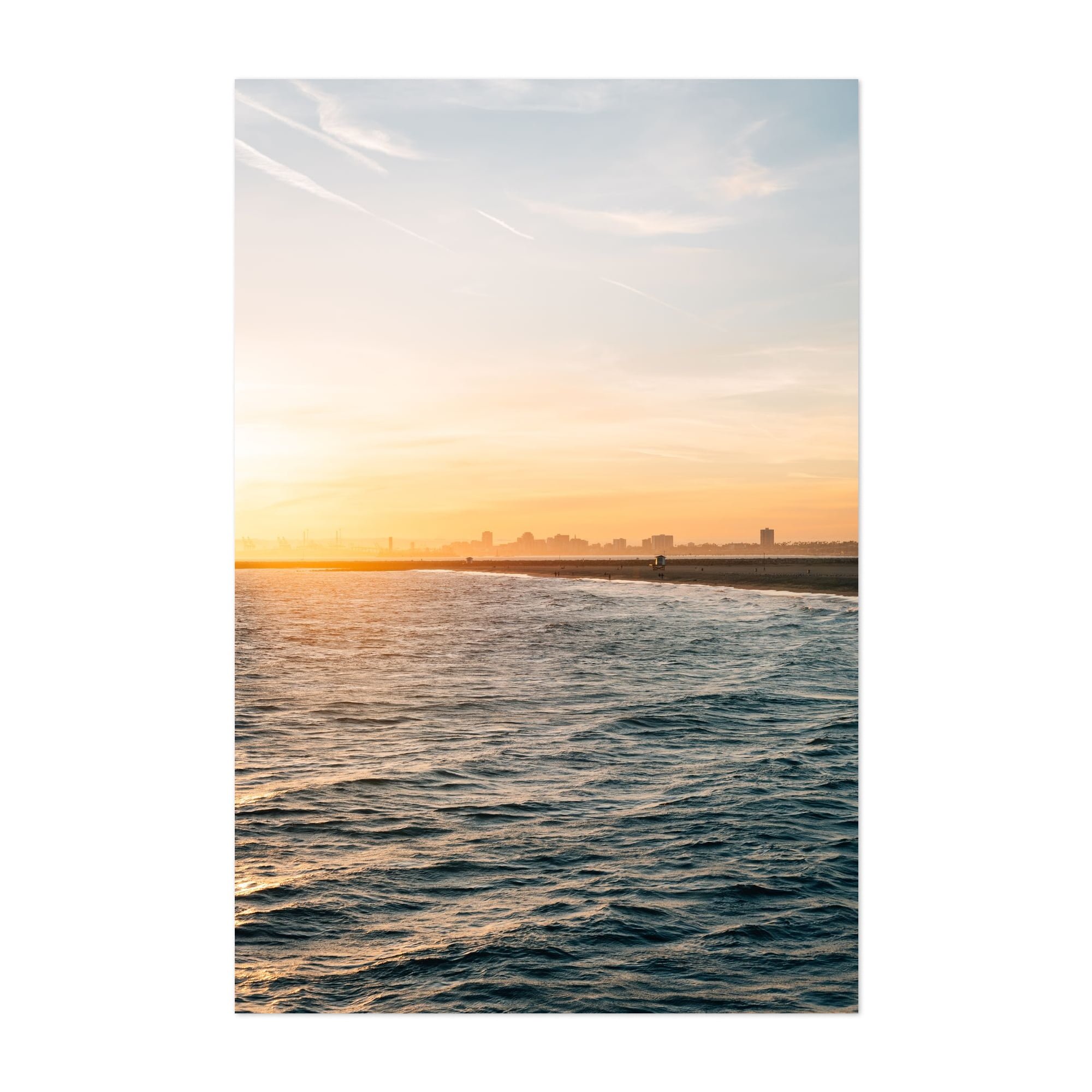 Seal Beach Sunset 02 - Seal Beach California Photography Sunset Ocean ...