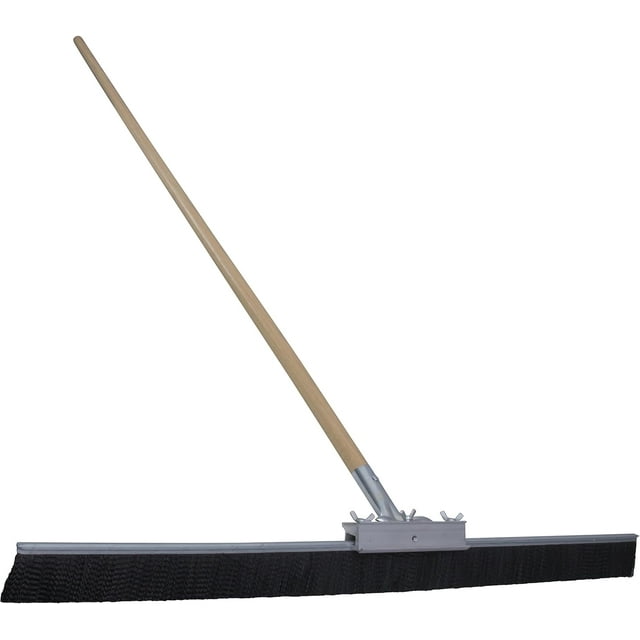 Seal Coating Broom, 36 Inch Broom Head, 72 Inch Wood Handle, Heavy Duty ...