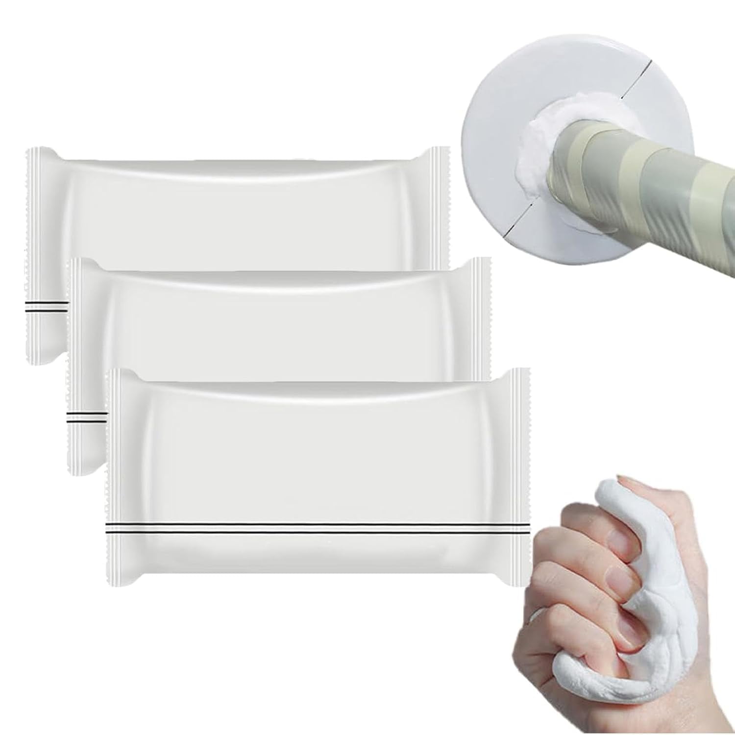 Seal Fix Mud Putty, Sealant Clay for Wall, Air Conditioning Mud ...