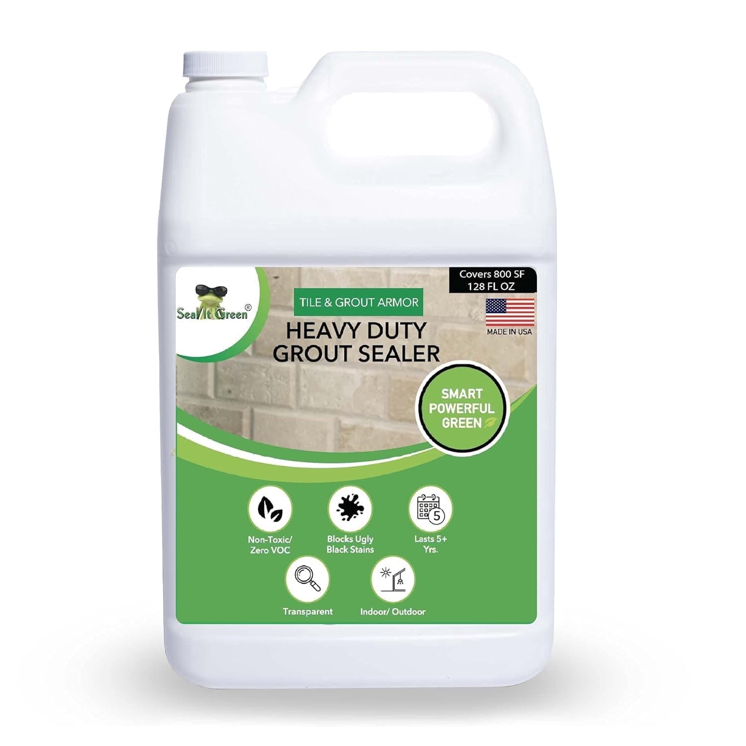 Seal it Green Extreme Grout Sealer and Tile Sealant Heavy Duty Clear ...