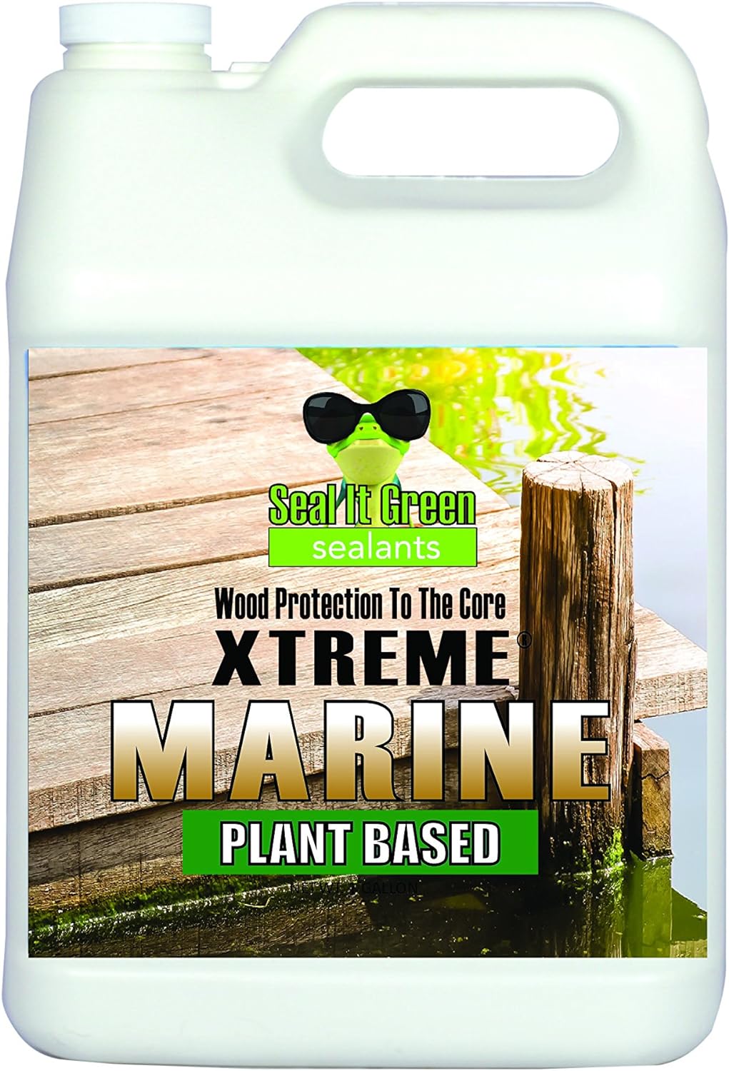 Seal It Green Xtreme Marine- Based, Non Toxic, Safe Clear Wood Sealant ...