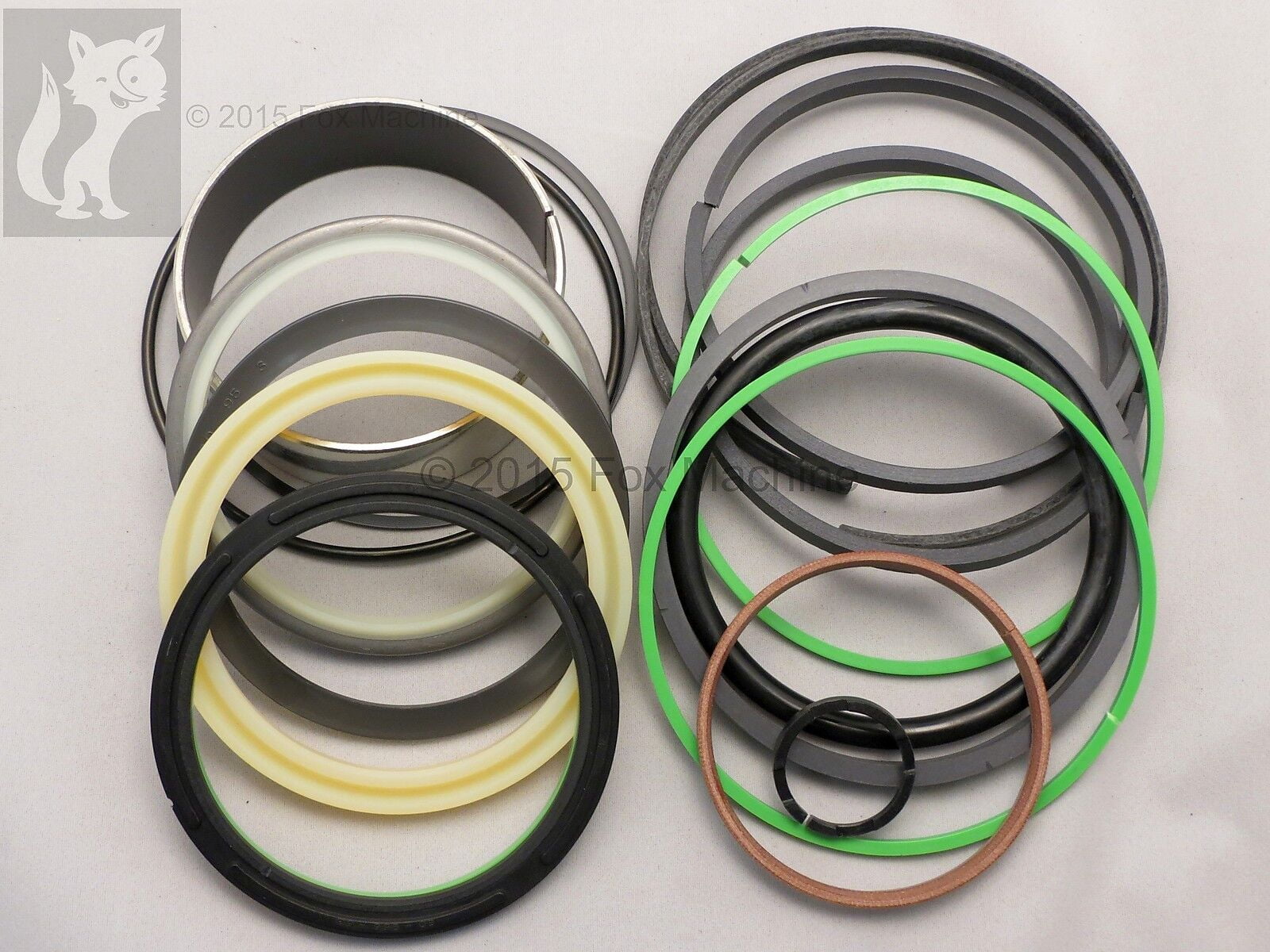 Seal Kit for Hitachi EX120-2 Excavator Arm Cylinder + wear rings ...