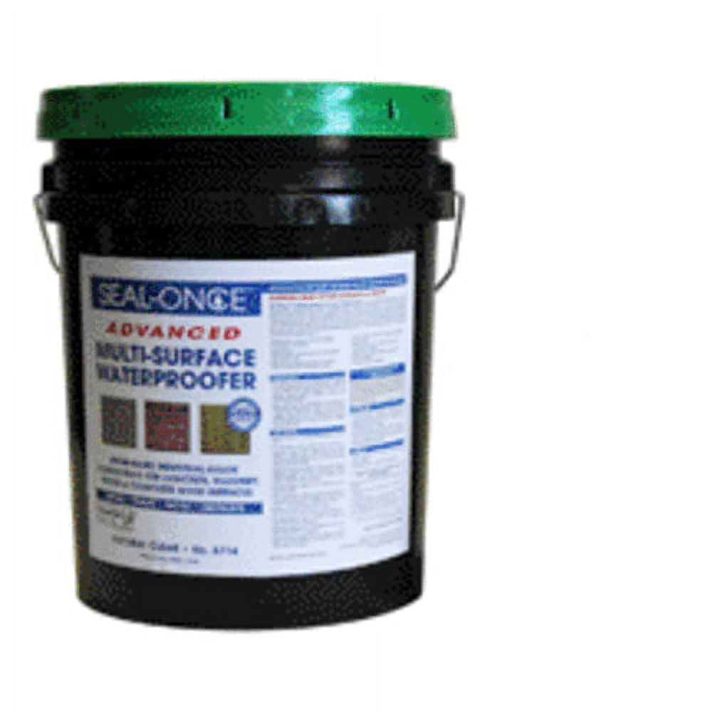 Seal-Once 8714 Multi-Surface Waterproofer, 5 Gallon - Walmart.com