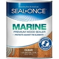 Seal-Once Marine Premium Wood Sealer - Waterproof Sealant - Wood Stain ...