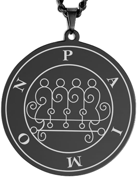 Seal Quality of Solomon Necklace for Men 72 Pillars Demon Amulet ...