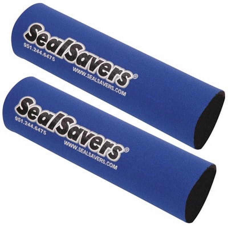 Seal Savers Fork Covers 44-50mm Fork Tube, Short Blue for Husqvarna TX ...