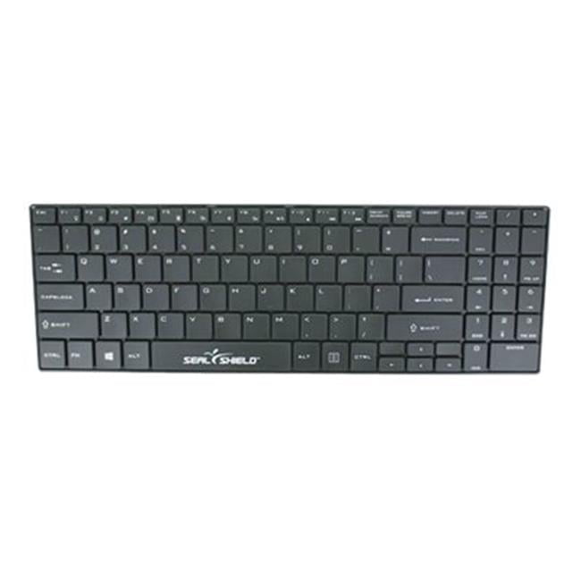 Seal Shield Cleanwipe Wireless Keyboard, Black - Walmart.com