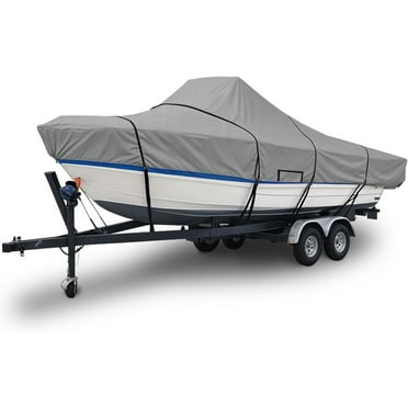 Pyle PCV441 Armor Shield Universal Waterproof Pontoon Boat Cover ...