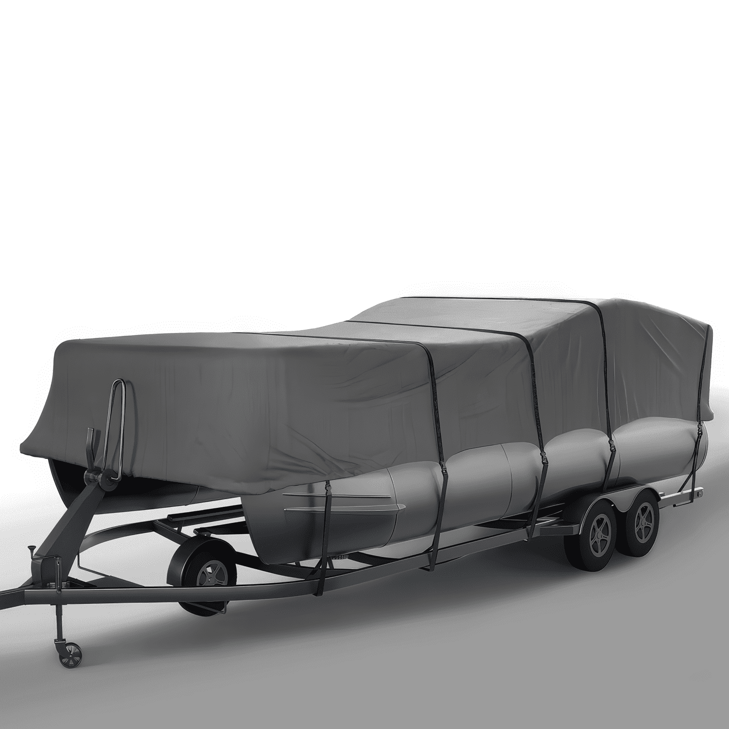 Seal Skin 600D Heavy Duty Waterproof Pontoon Boat Cover, UV Protection ...