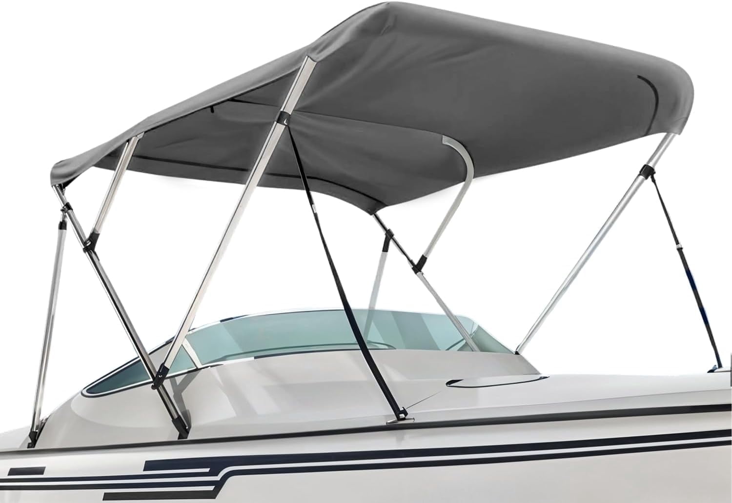 Seal Skin 3 Bow Bimini Top for Boats, Marine Grade Waterproof Canopy ...