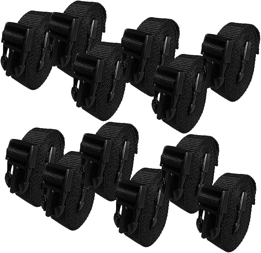 Seal Skin Boat Cover Tie Down Straps, 12-Pack with Quick Release ...