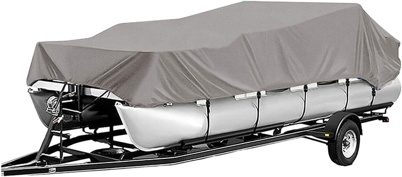 Seal Skin 600D Heavy Duty PEVA Fabric Waterproof Pontoon Boat Cover ...