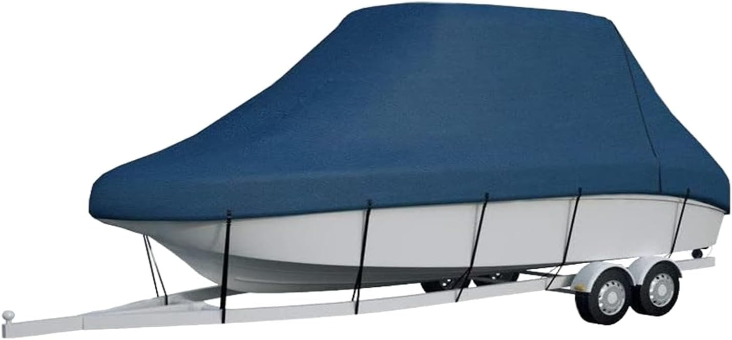 Seal Skin 600D Marine Grade T-Top Boat Cover upto 24'-26'L x 108"W Beam ...