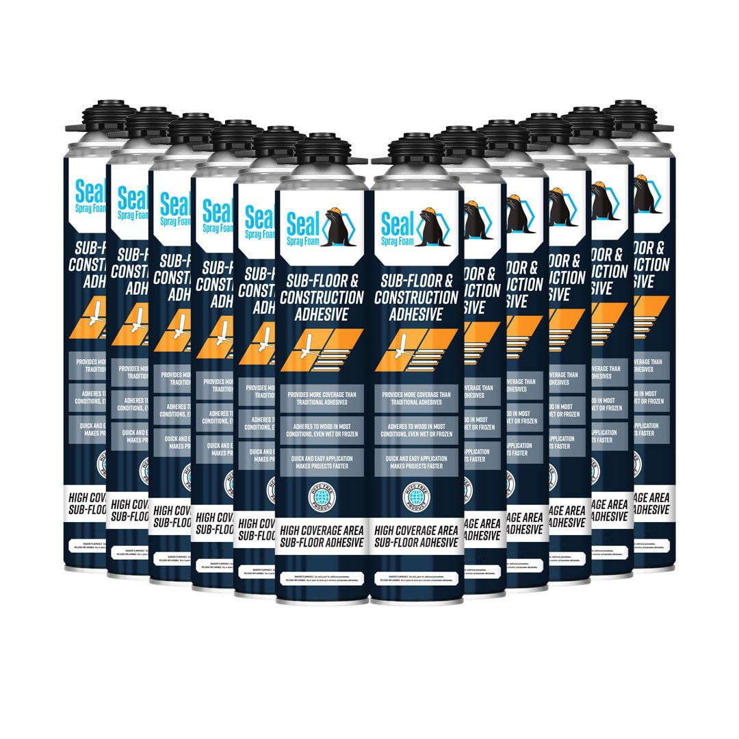 Seal Spray Sub-Floor and Construction Polyurethane Adhesive (72 Cases ...