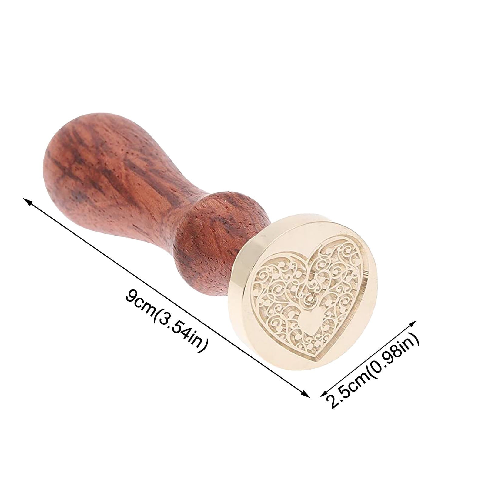 Seal Stamp Classic Seal Stamp Wax Seal Stamp with Wood Handle for ...