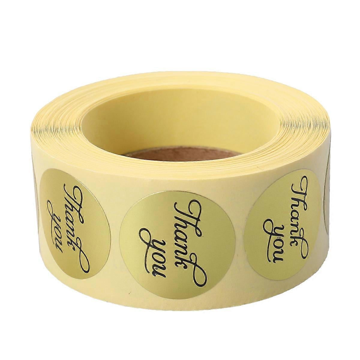 Seal Stickers Round Dot Stickers Yellow Color 2.5 x 2.5 x 0.05cm for ...