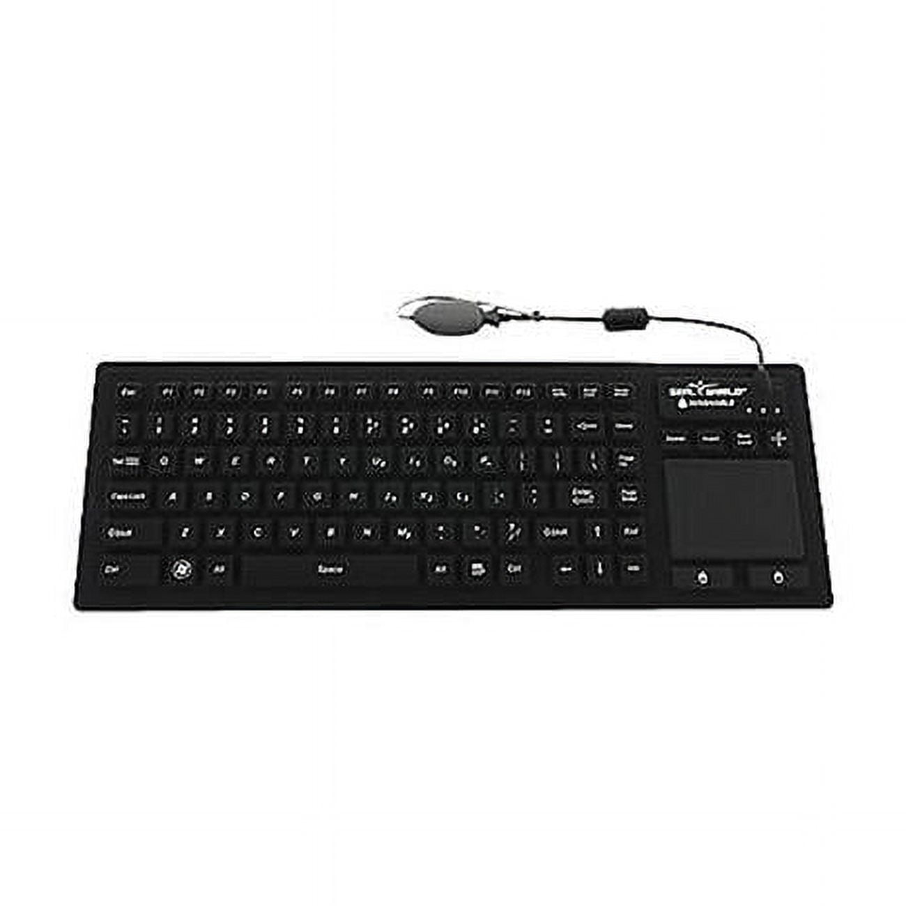 Seal Touch Glow Silicone Wired Backlit Keyboard - Walmart.com