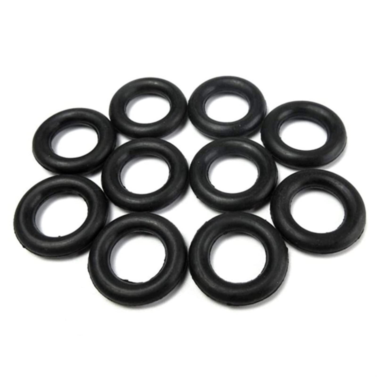 Seal Washer, 10pcs Black O Ring Gasket CS 2.5mm OD6~180mm NBR ...