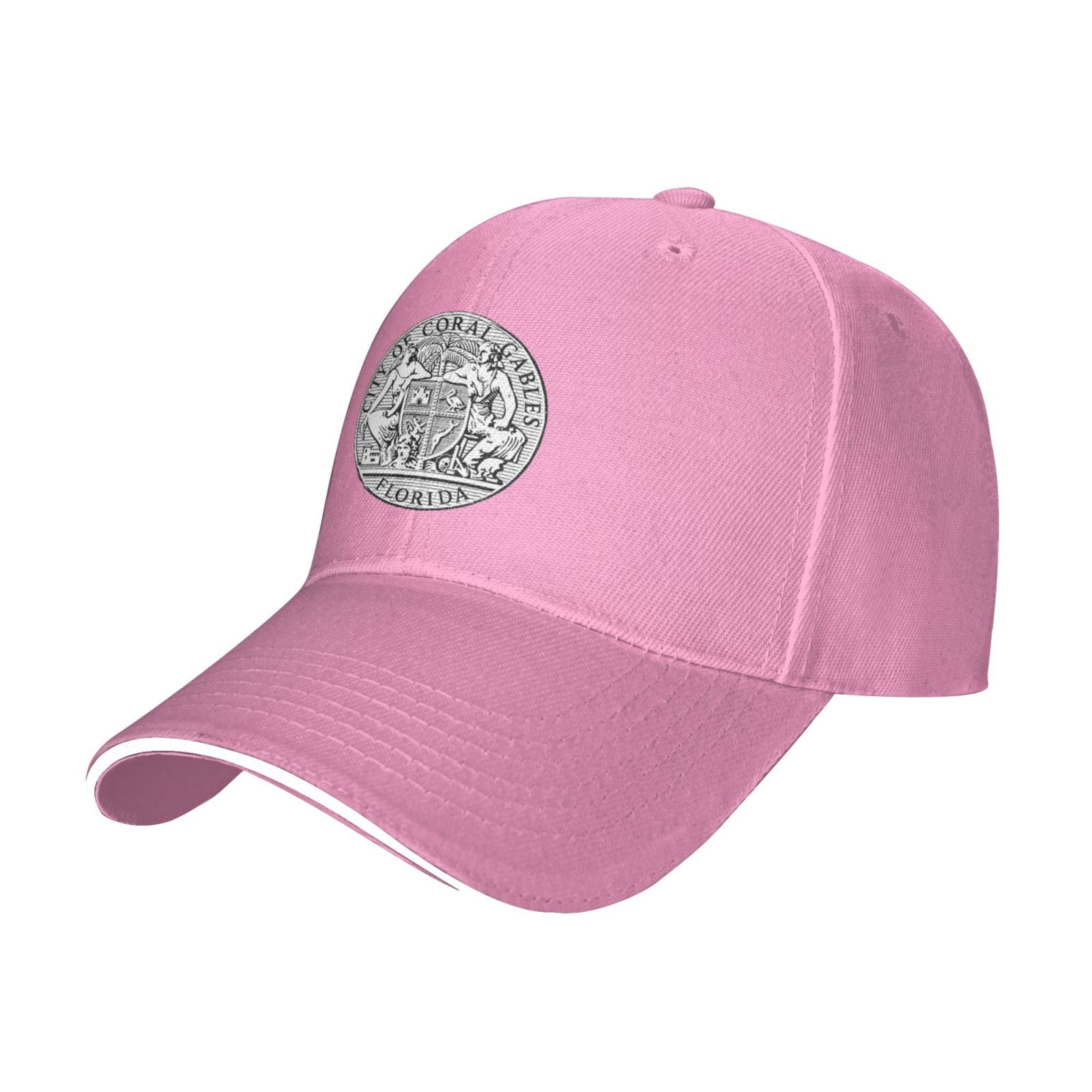 Seal of Coral Gables Men Women Baseball Cap Classic Adjustable Hat Dad ...